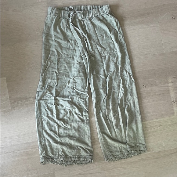 Thread & Supply | Pants & Jumpsuits | Sage Green Linen Blend Pants ...